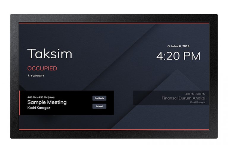 Meeting Room Screens - Digital Signage | TEMAS TECHNOLOGY