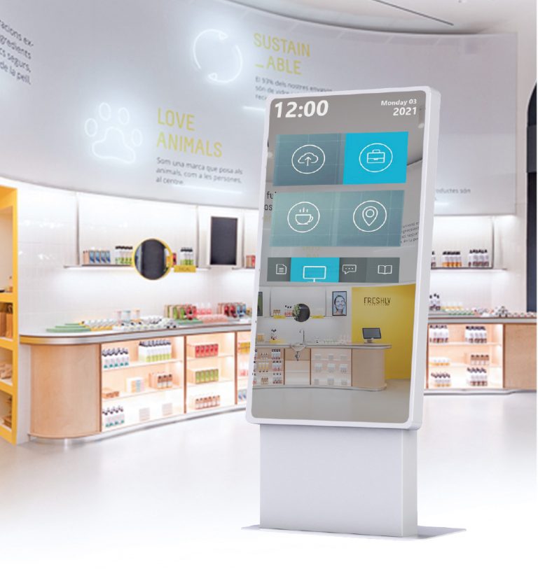 VENUS Interactive Touch Magic Mirror Kiosk Tms - TEMAS TECHNOLOGY