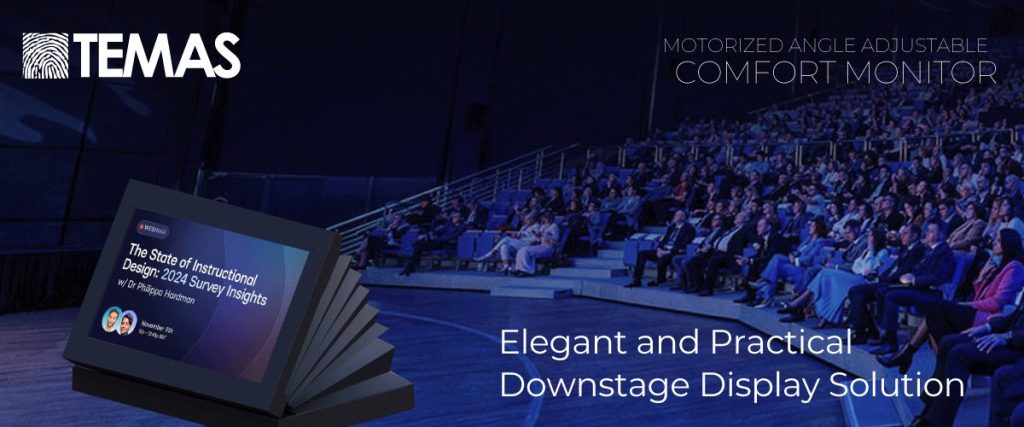 COMFORT MONITOR Tms - Digital Podium | TEMAS TECHNOLOGY
